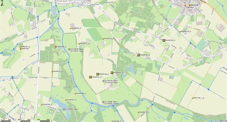 Analyse peilbuizen Raamvallei - Waterschap Aa en Maas