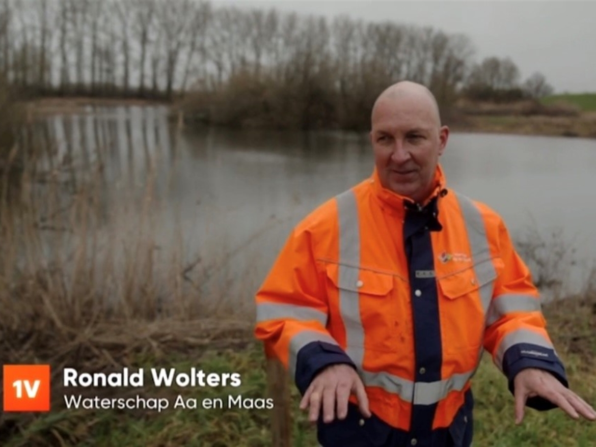 Collega Ronald Wolters bij Een Vandaag over zorgen rond de bever ...