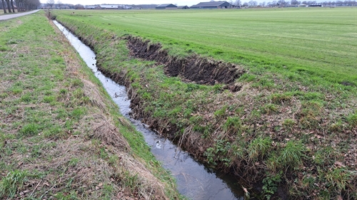 Komende dagen weer regen, dus we maken ons uit voorzorg opnieuw klaar ...