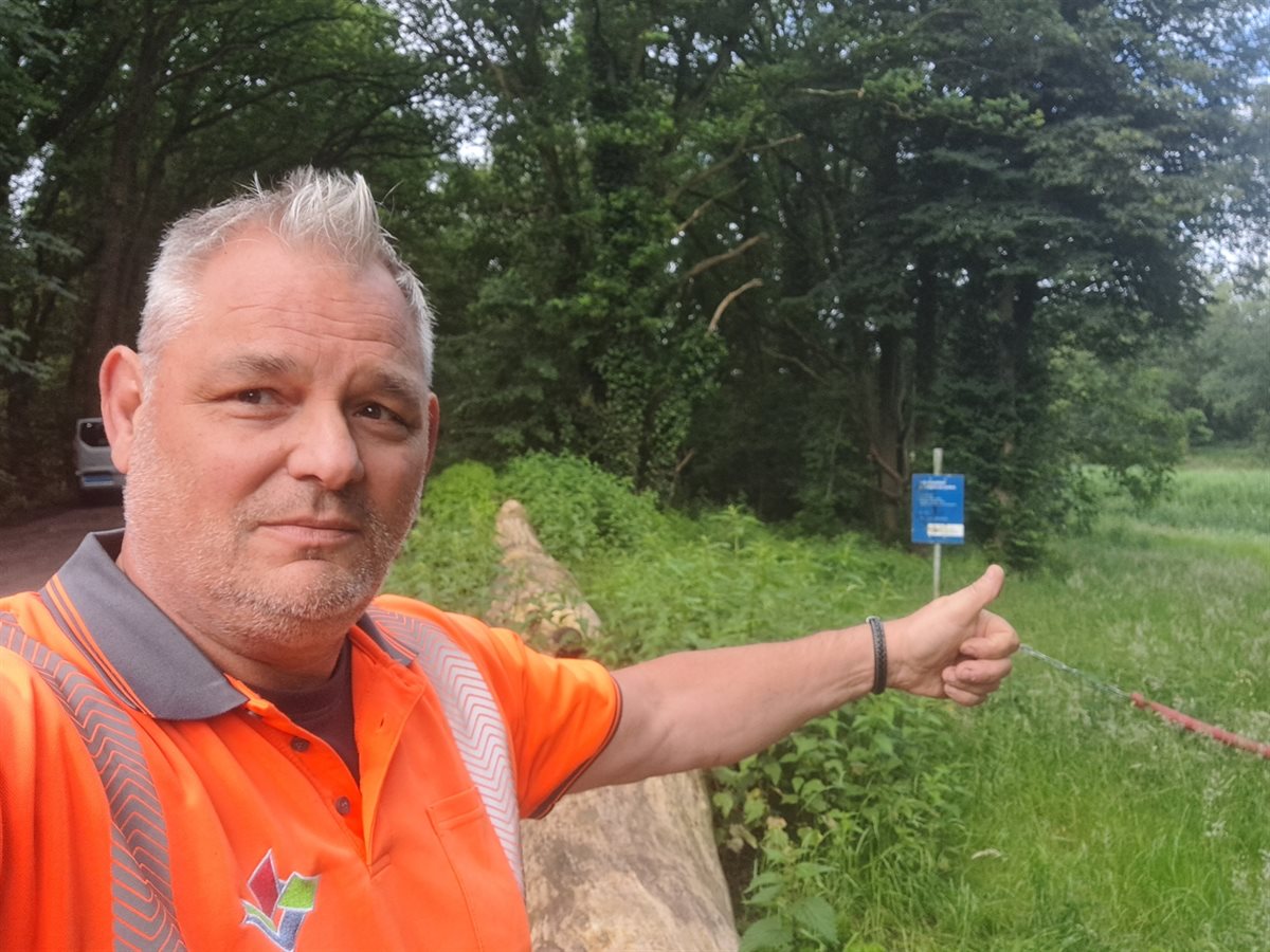 Mooiste plekje van collega Gerard de Boer, dijkbeheerder - Waterschap Aa en Maas